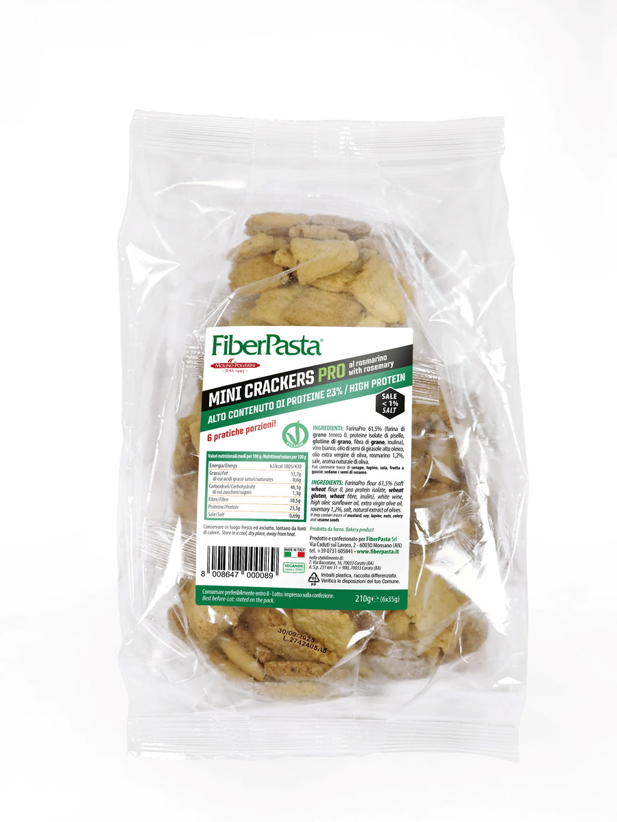 Mini Crackers – FiberPasta Shop