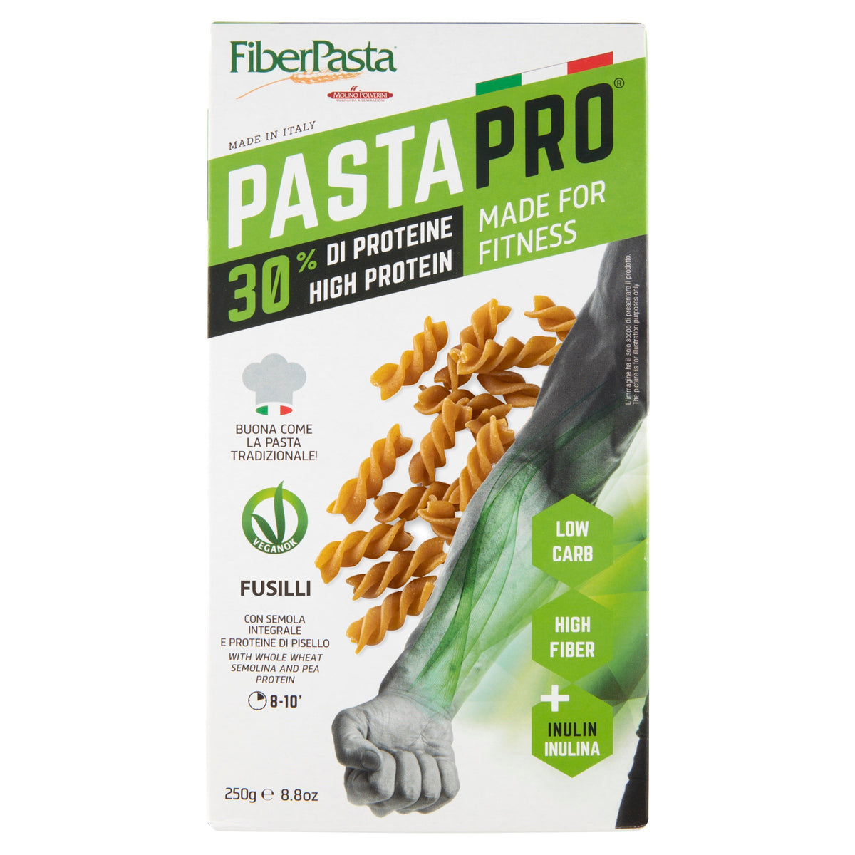 PastaPro Fusilli – FiberPasta Shop